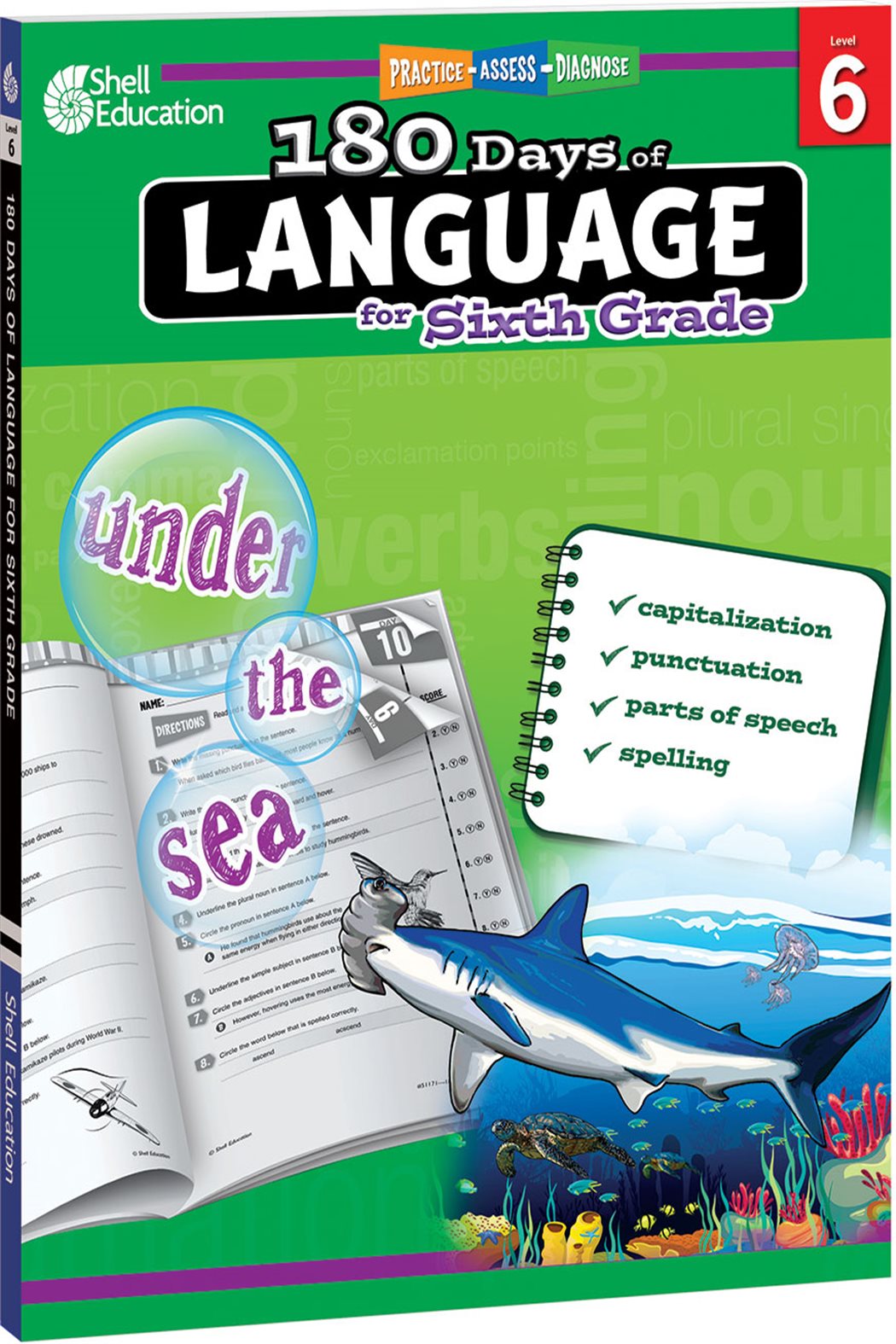 180 Days™: Language for Sixth Grade by Suzanne Barchers (ebook)