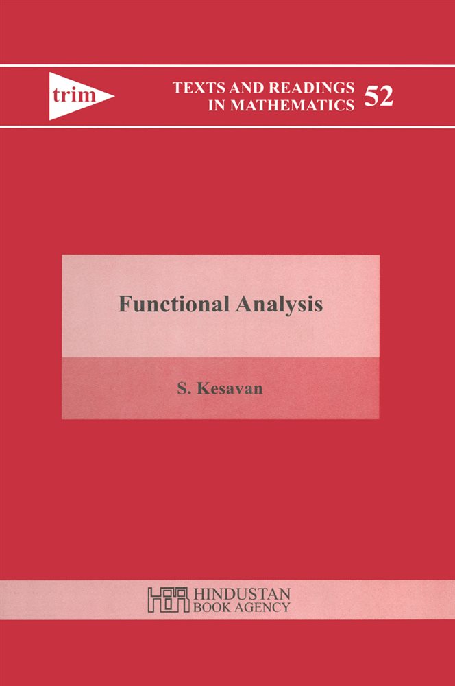 Functional Analysis by S. Kesavan (ebook)
