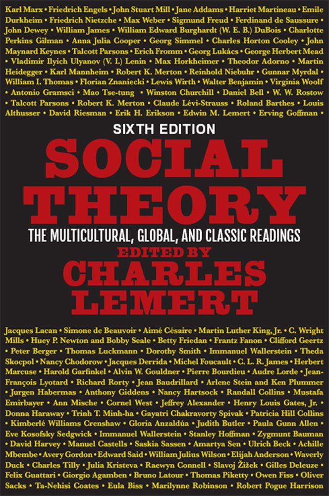 Social Theory (6th ed.) by Charles Lemert (ebook)