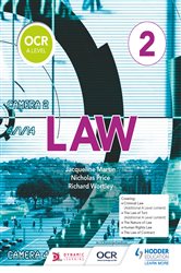 OCR A Level Law Book 2 by Jacqueline Martin (ebook)