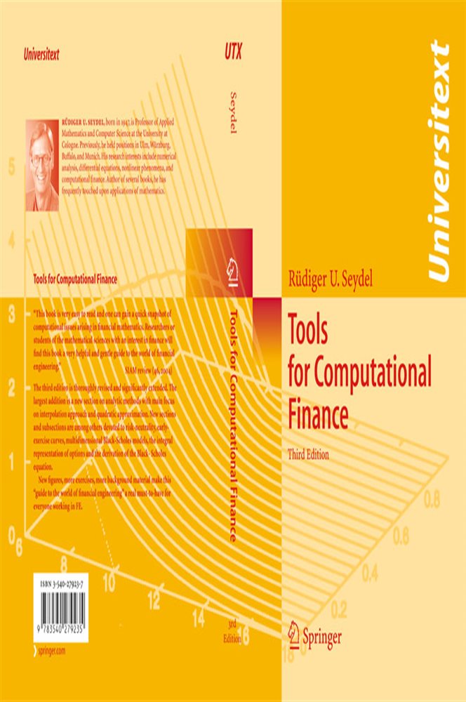 Tools For Computational Finance 3rd Ed